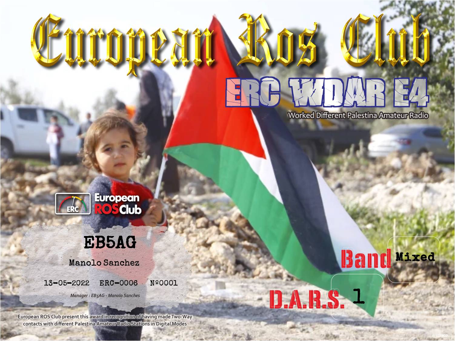 Diploma ERC-WDAR-E4 – ERC